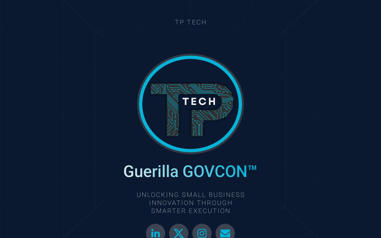 Tom Perry Tech - GOVCon | AI Business Strategy & Automation